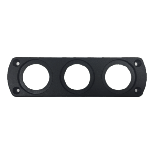 Triple frame for round recessed sockets - Electrics / Adapter, Cables ...