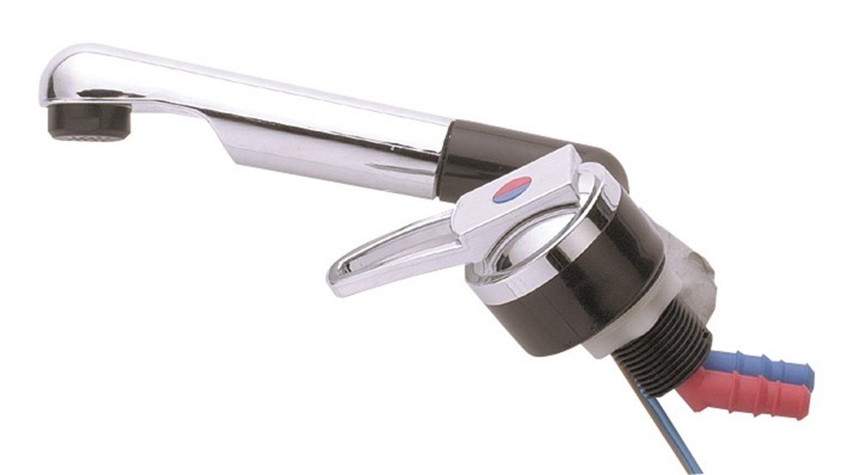 Faucet with chrome and black switch, REICH - KITCHEN, WATER & SANITARY ...
