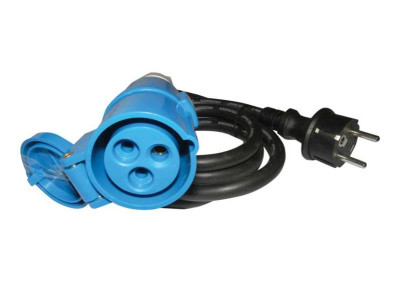 CEE to Schuko adapter cable - Andorra Campers Online Shop