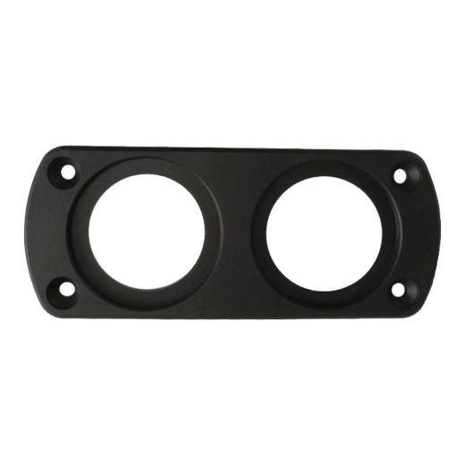 Double frame for round recessed sockets - Andorra Campers Online Shop