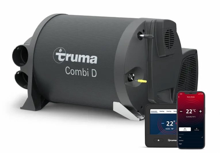 Air Heater TRUMA Combi D 6 iNet X Panel - Andorra Campers Online Shop