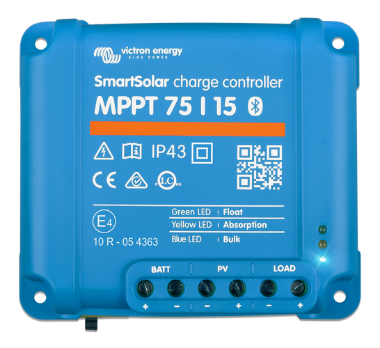 VICTRON SmartSolar MPPT 75/15 controller - Andorra Campers Online Shop